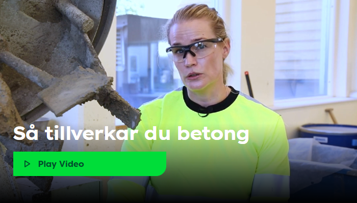 Tillverkning av betong | Heidelberg Materials Cement Sverige